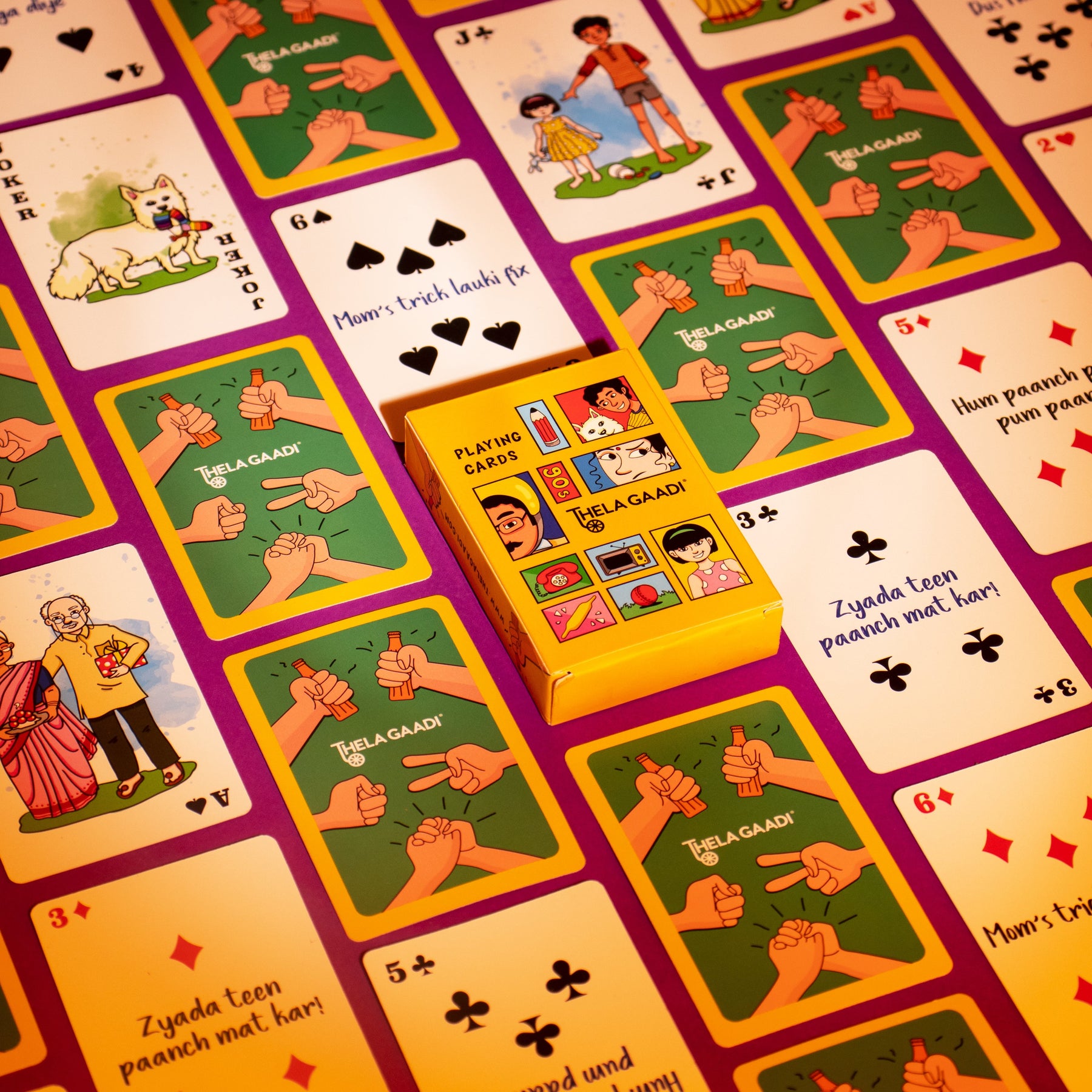 90s Playing Cards – Thela Gaadi